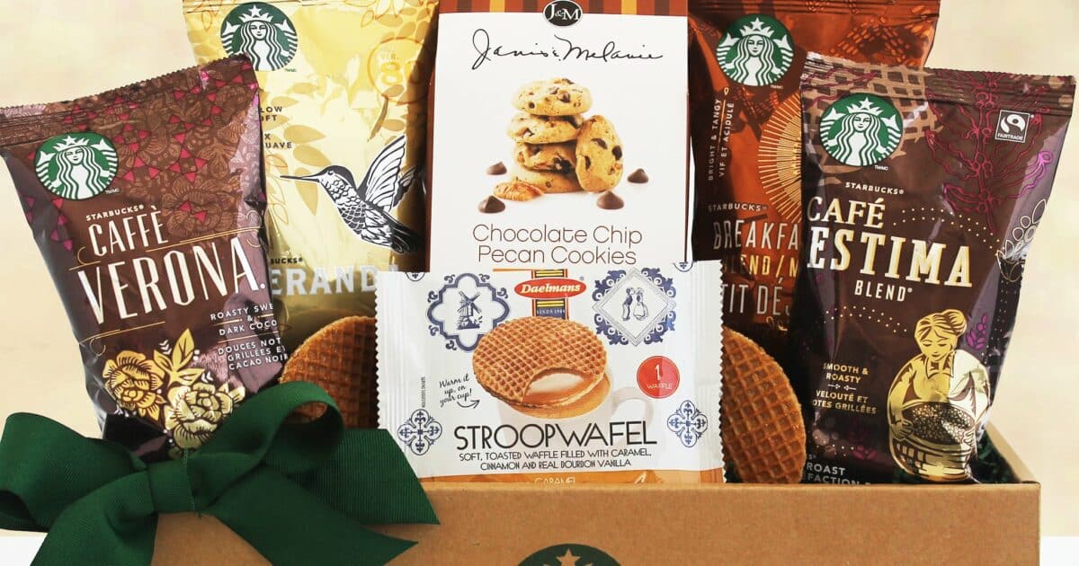 Starbucks Sampler: Premium Coffee Gift Basket - Kenzy's