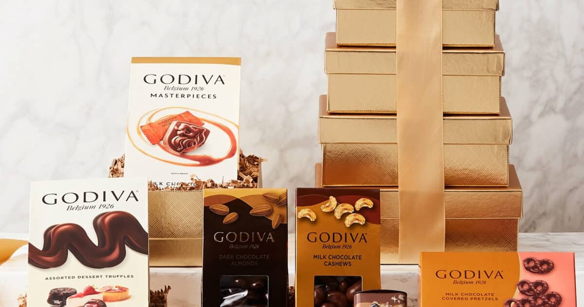Golden Godiva: Premium Chocolate Gift Tower - Kenzy's